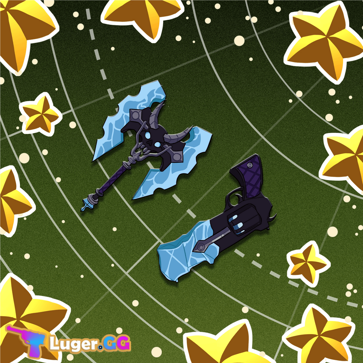 Luger GG - Shop for MM2 Godlys, Guns, and Knives!